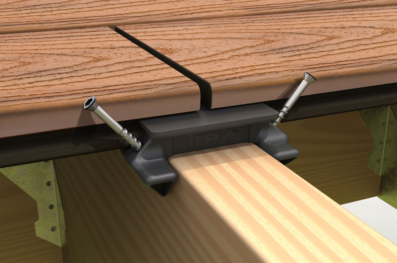 Meilleures Fixations pour terrasse Composite Trex | Trex